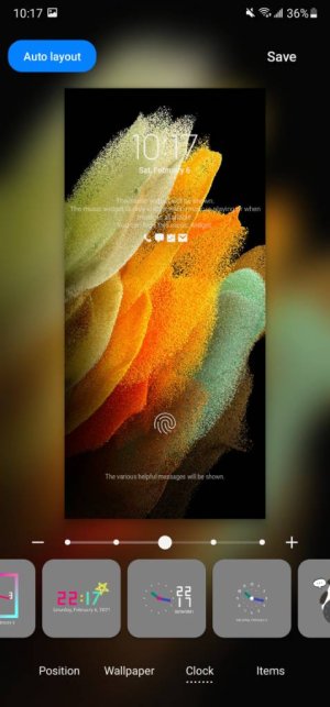 How to move clock on lock screen | Android Central