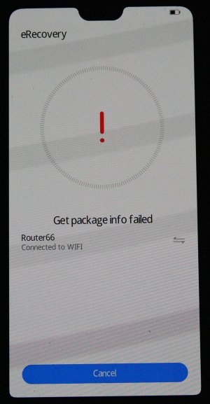 "Get package info failed", can't boot phone | Android Central